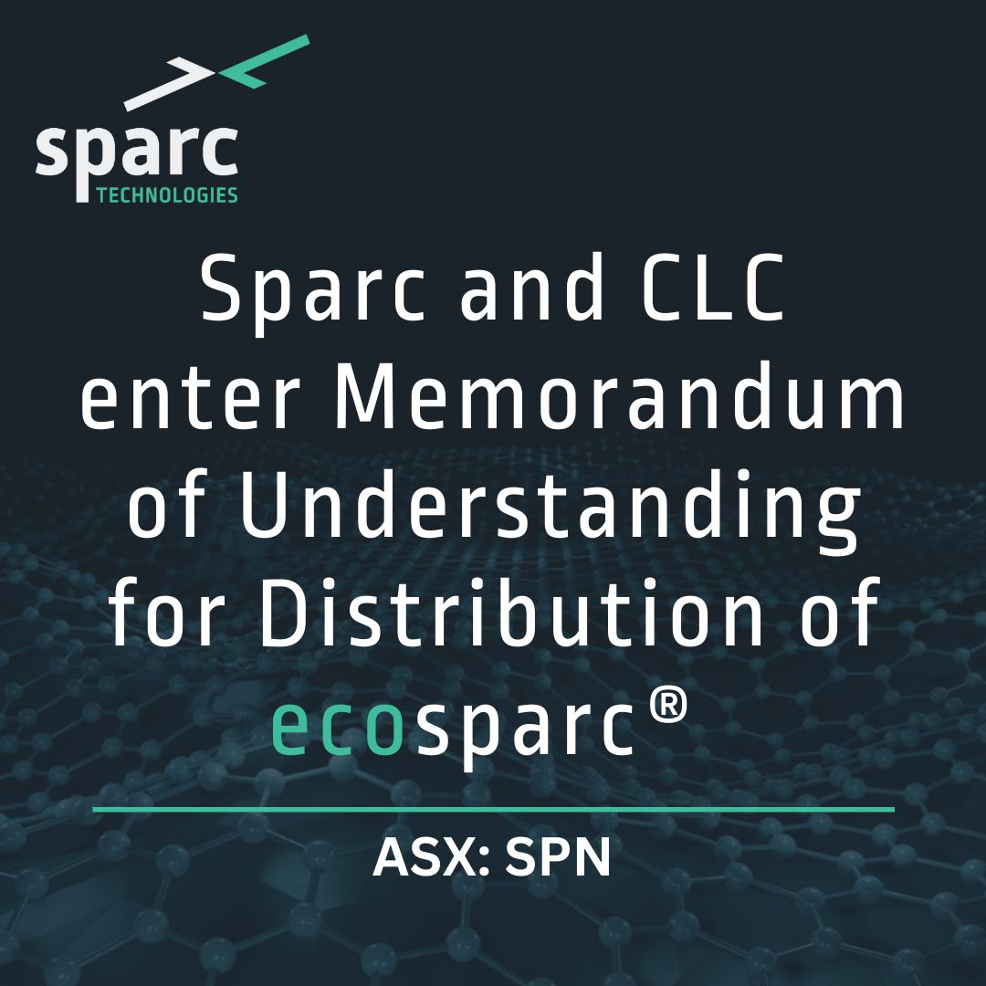 Sparc and CLC enter Memorandum of Understanding for Distribution of ...